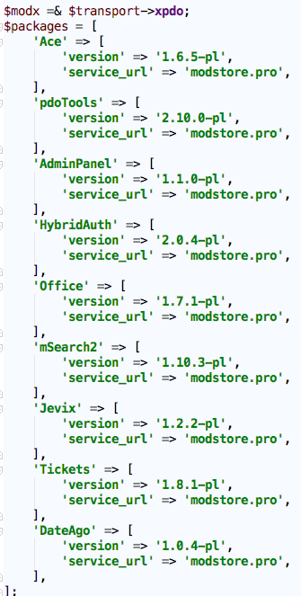 Дайджест разработки нового modx.pro / Русскоязычное сообщество MODX